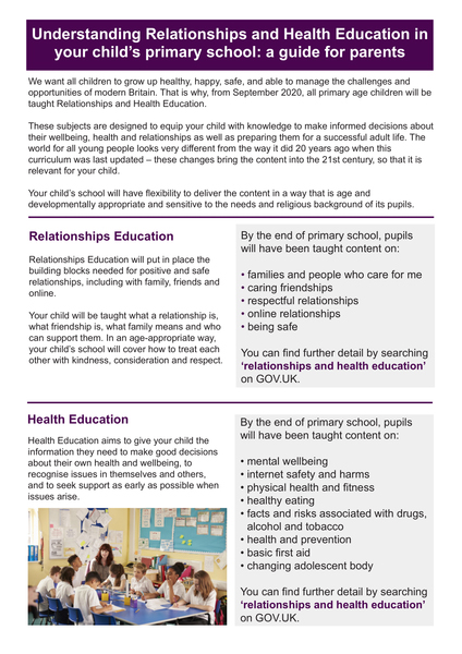 Parent Information - Philpots Manor School